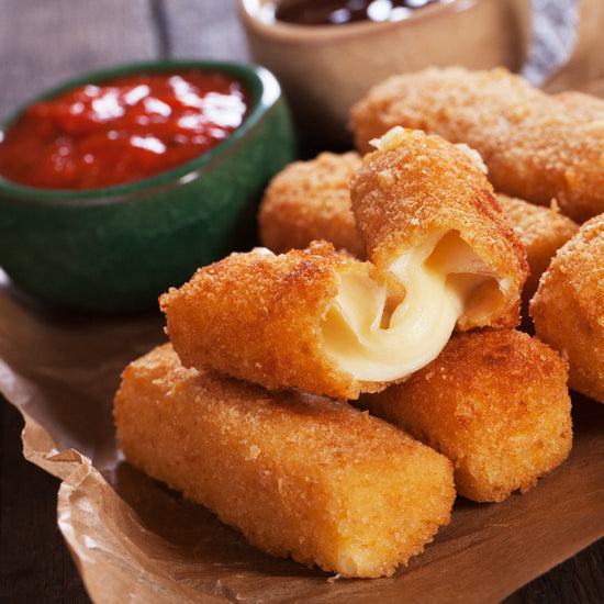 Breaded Mozzarella Sticks (DEEP FRY) – Bulk Foods Delco